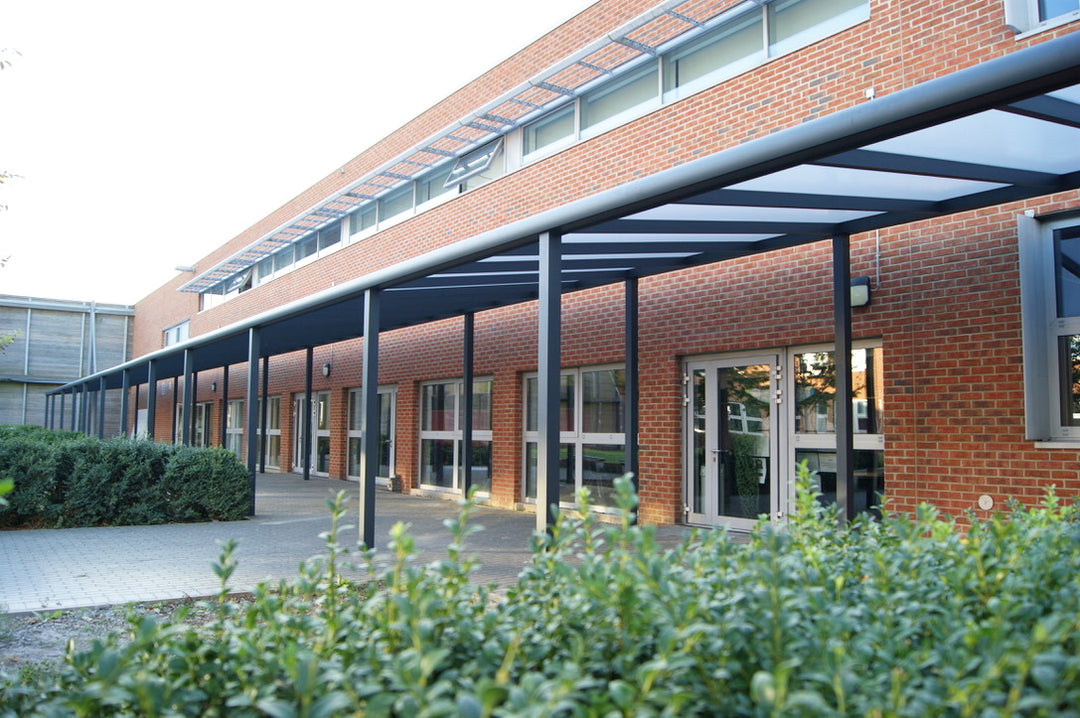 Fixed canopies – Outside Structures